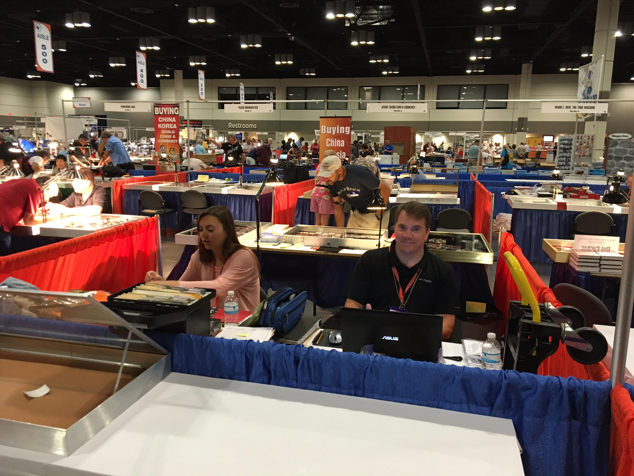 My experience at the July FUN show by Emily Sedwick | SEDWICKCOINS BLOG
