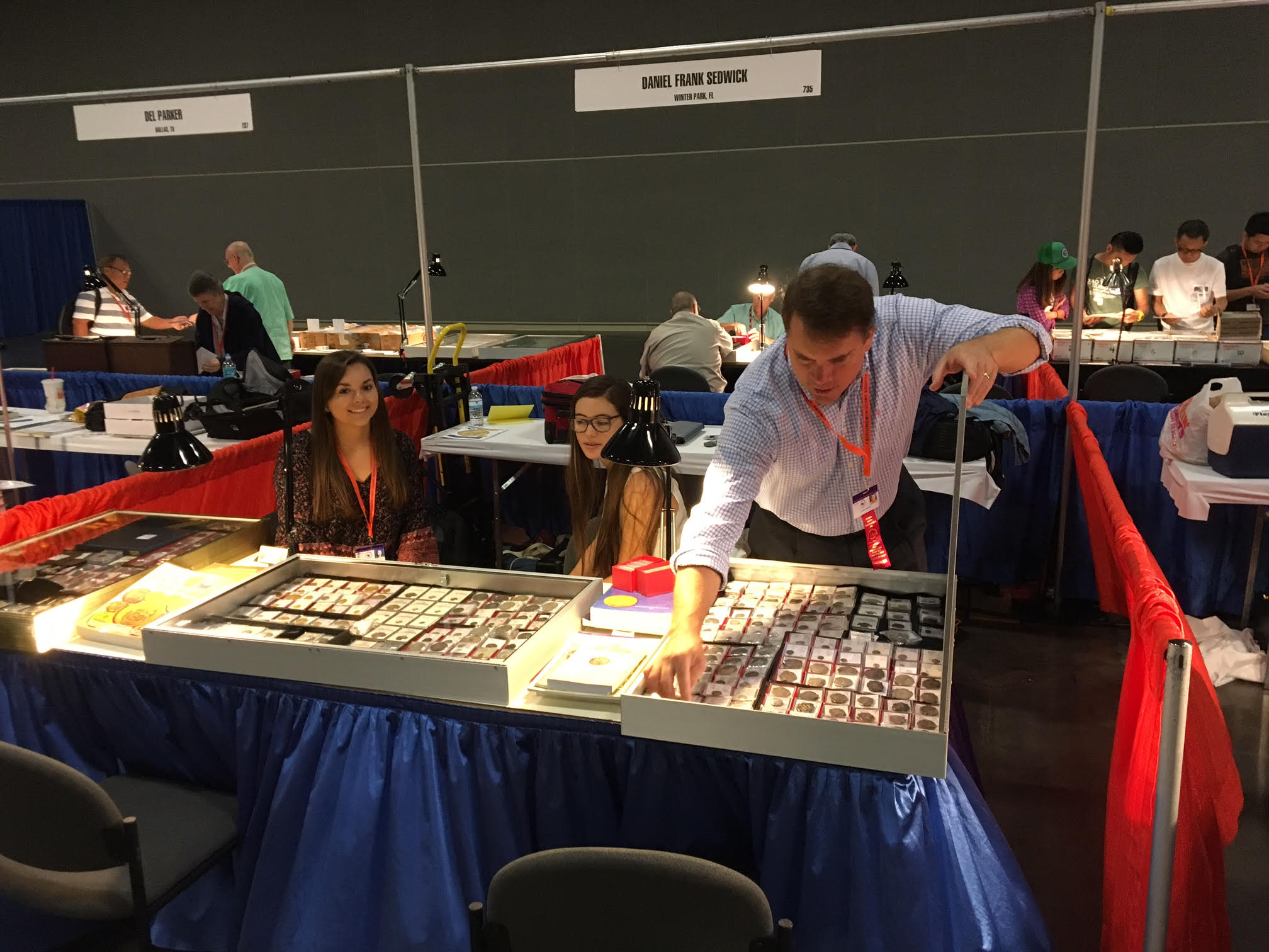 My experience at the July FUN show by Emily Sedwick | SEDWICKCOINS BLOG