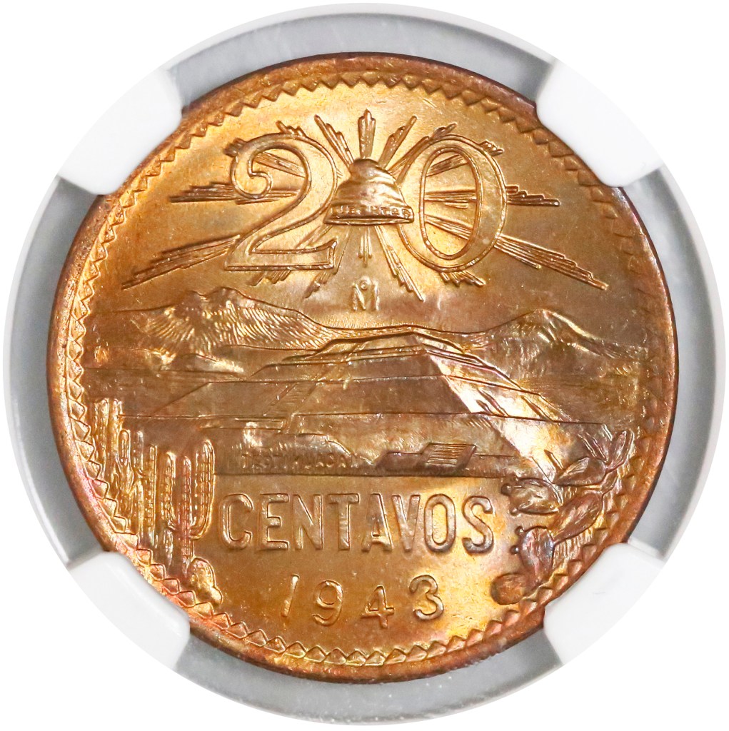 ¿Águila o Sol? The Mexican 20 centavos of 1943-1974 | SEDWICKCOINS BLOG